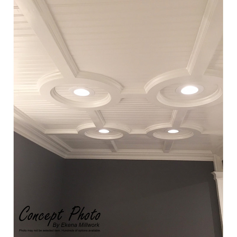 Ekena Millwork Perimeter Beam for 8" Deluxe Coffered Ceiling System ...
