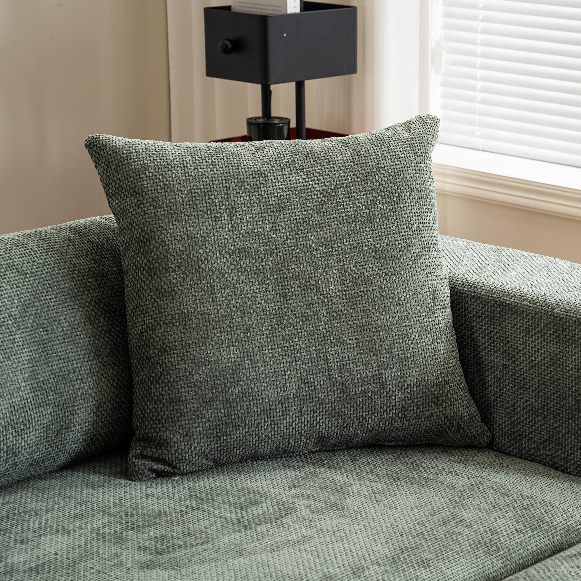 Latitude Run® Modular cross-section with L-shaped lounge chair, cloud ...