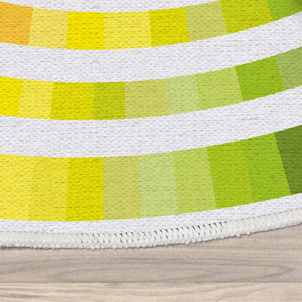 Well Woven Crayola Color Wheel Solid & Striped Multicolor Area Rug ...