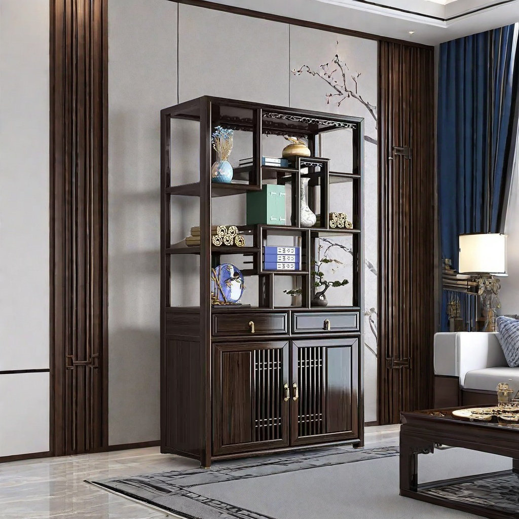 Parttlion Solid wood Chinese style simple bookcase | Wayfair