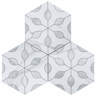 Supreme Tile Alicante Hexagon 7.88 In. X 9.45 In. Matte Porcelain Floor ...