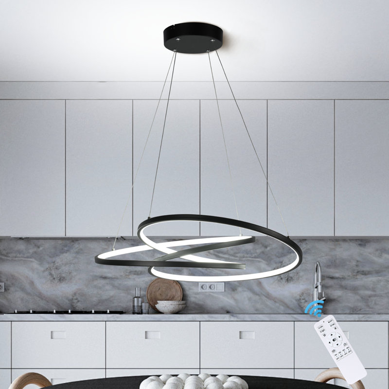 Wrought Studio™ 1 - Light Dimmable Unique/Statement LED Pendant ...