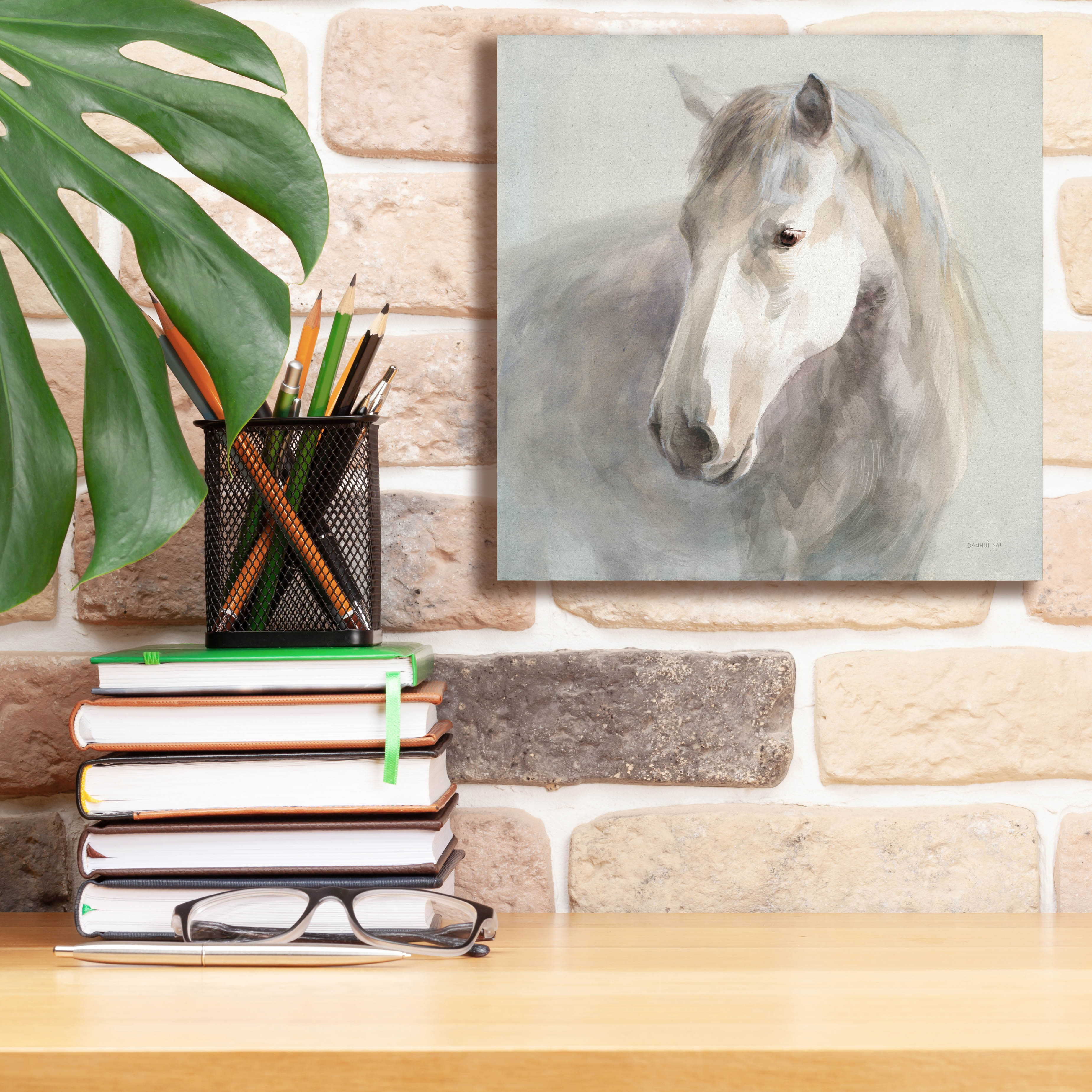 Winston Porter 'Gentle Horse' by Danhui Nai Canvas Wall Art | Wayfair