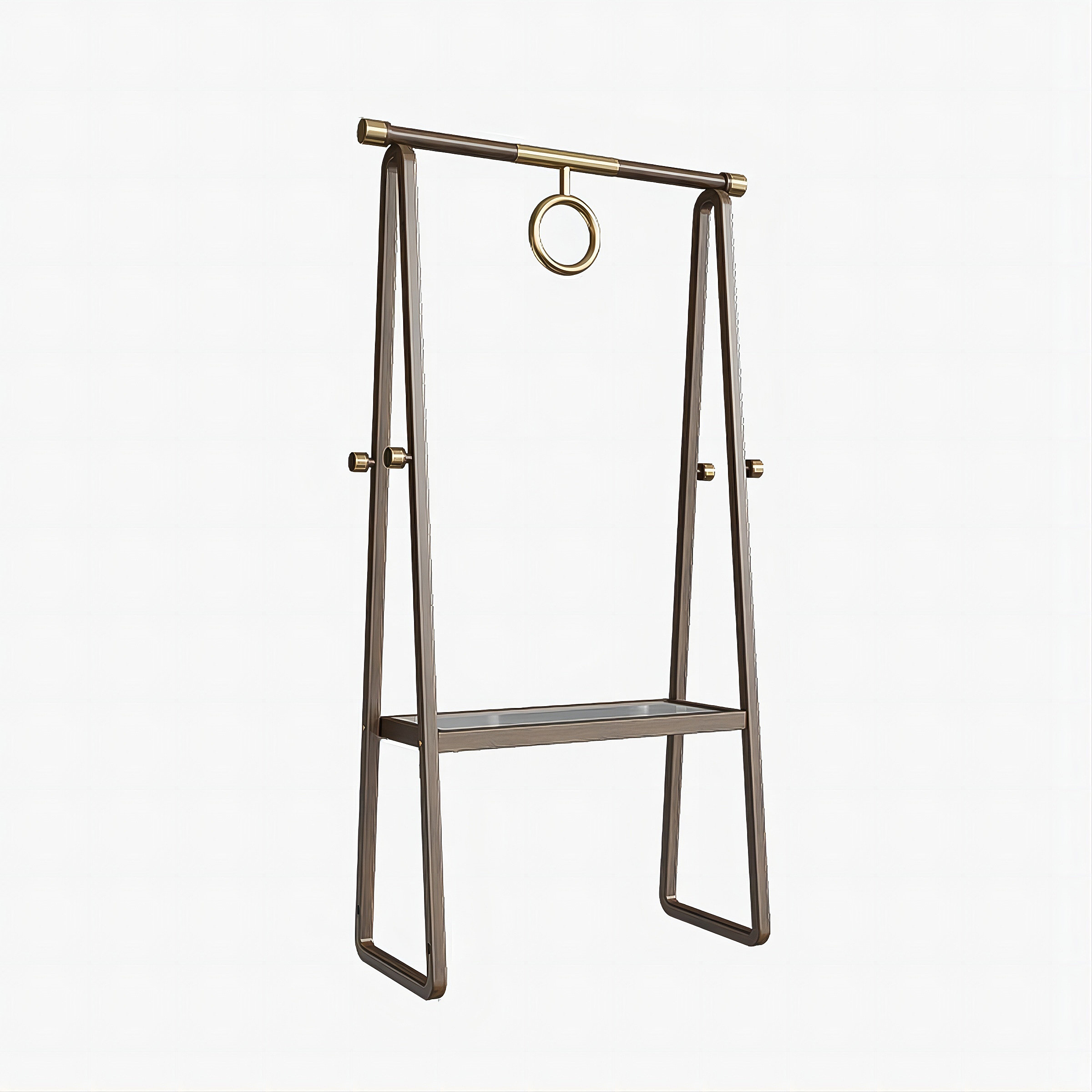 Recon Furniture 31.5'' Solid Wood Clothes Racks /Garment Racks | Wayfair