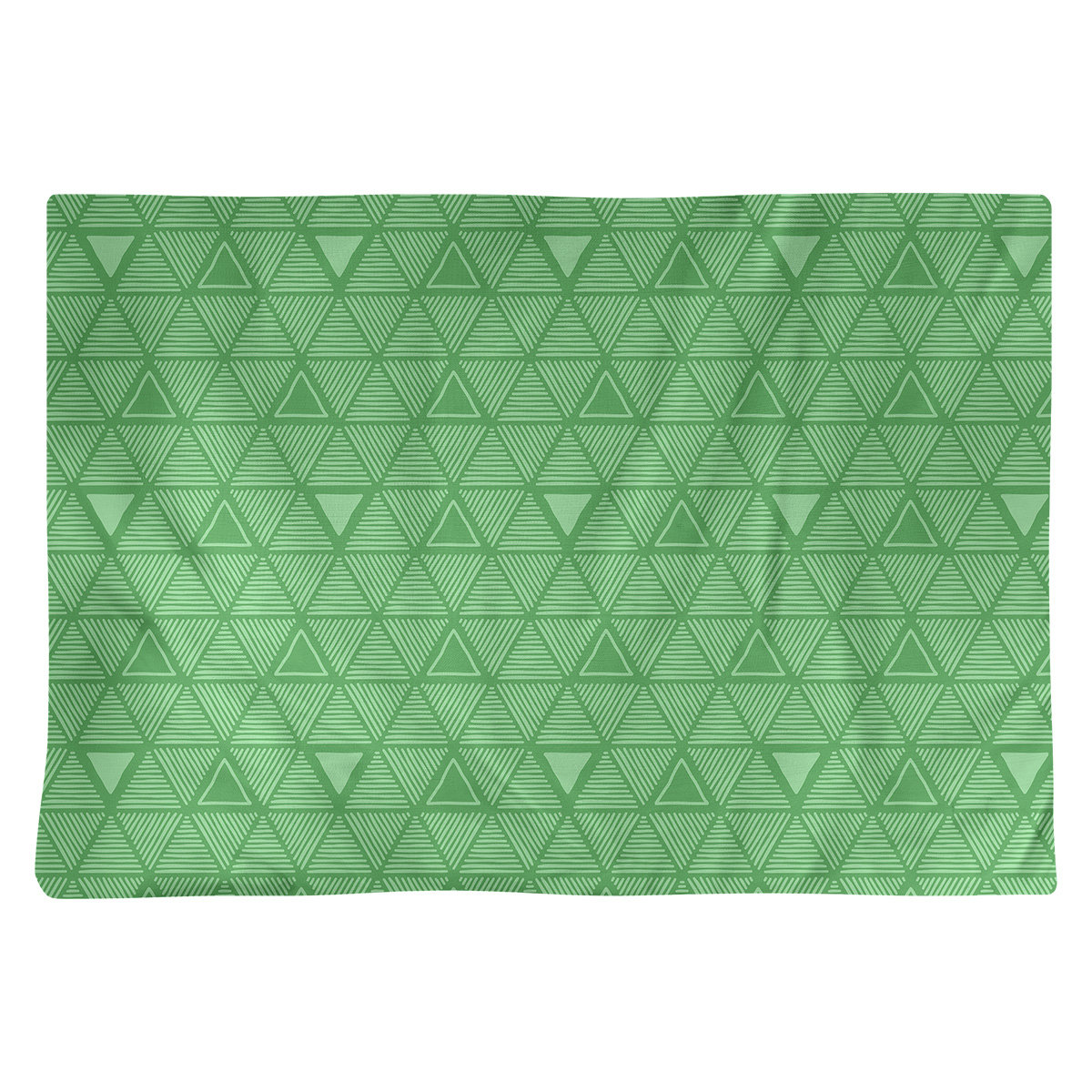 Brayden Studio® Hand Drawn Triangle 18" Cotton Placemat | Wayfair