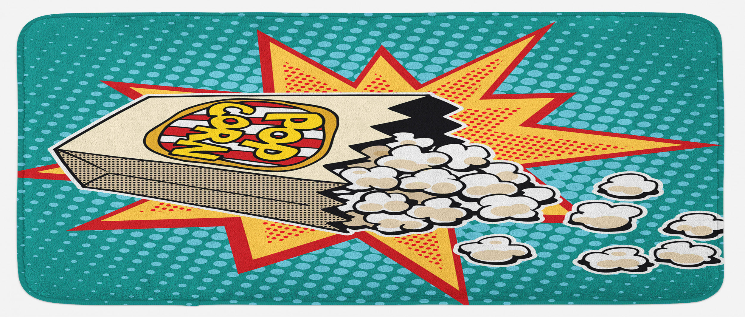 East Urban Home Movie Theater Kitchen Mat | Wayfair