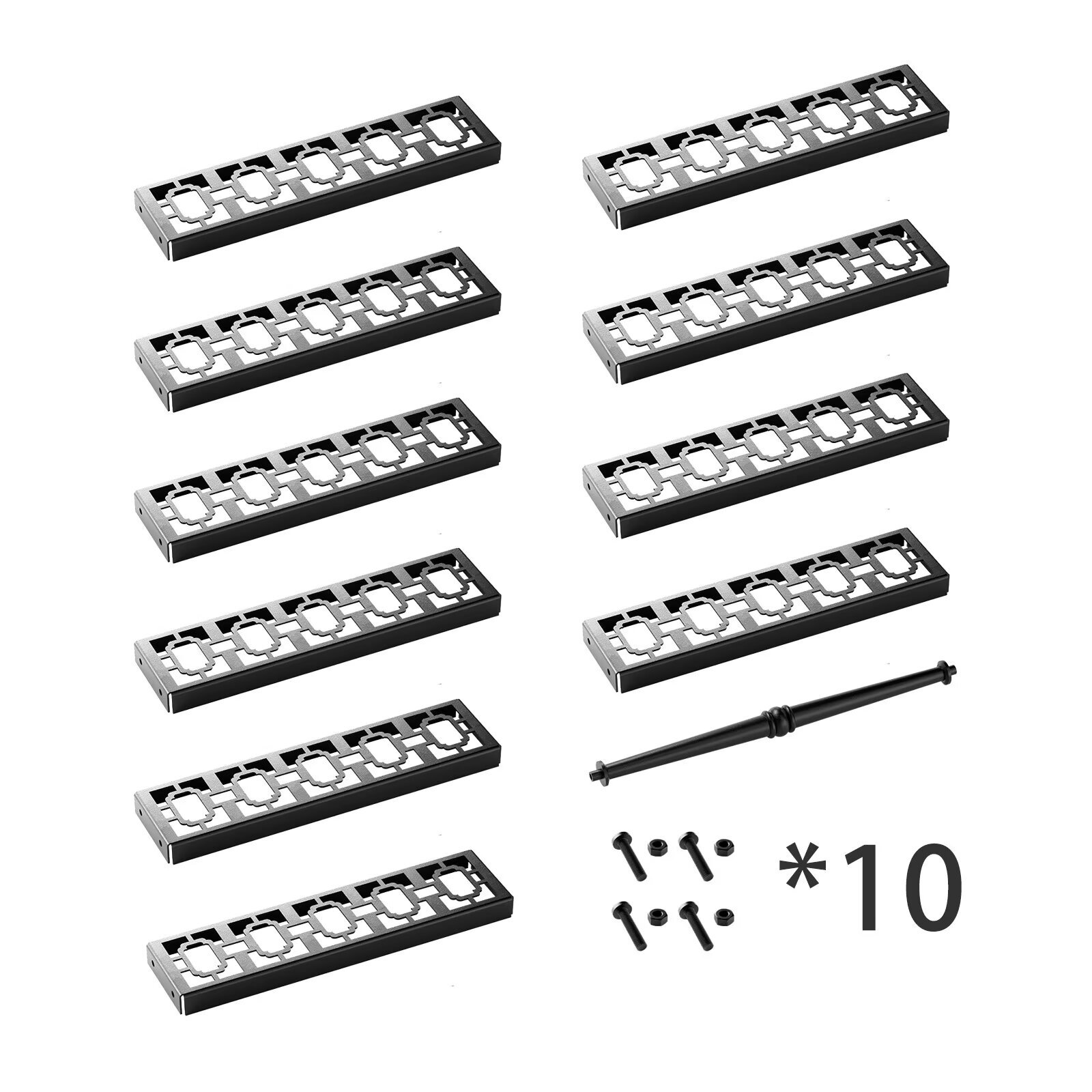 Lark Manor™ 10-Pack of Vintage Library Ladder Steps with Spindle | Wayfair