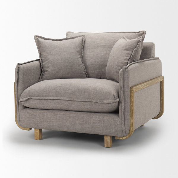 Wade Logan® Lanece Upholstered Club Chair & Reviews | Wayfair
