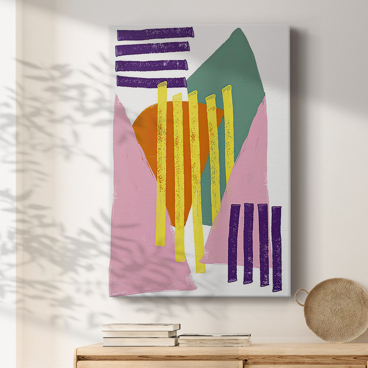 Wrought Studio™ Color Plan I On Canvas Print | Wayfair