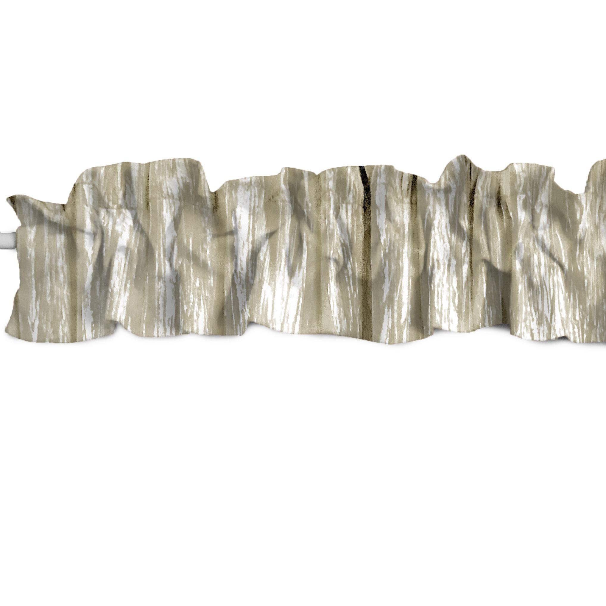 lovemyfabric Crinkle Window Valance | Wayfair