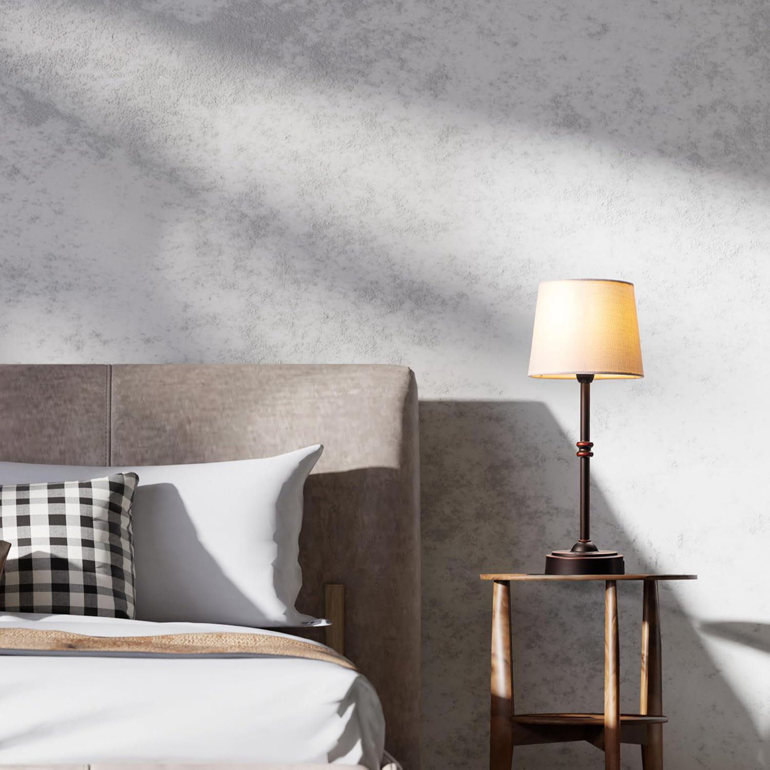 Latitude Run® Adjustable Cordless Led Tabel Lamp With Dimmable Light ...