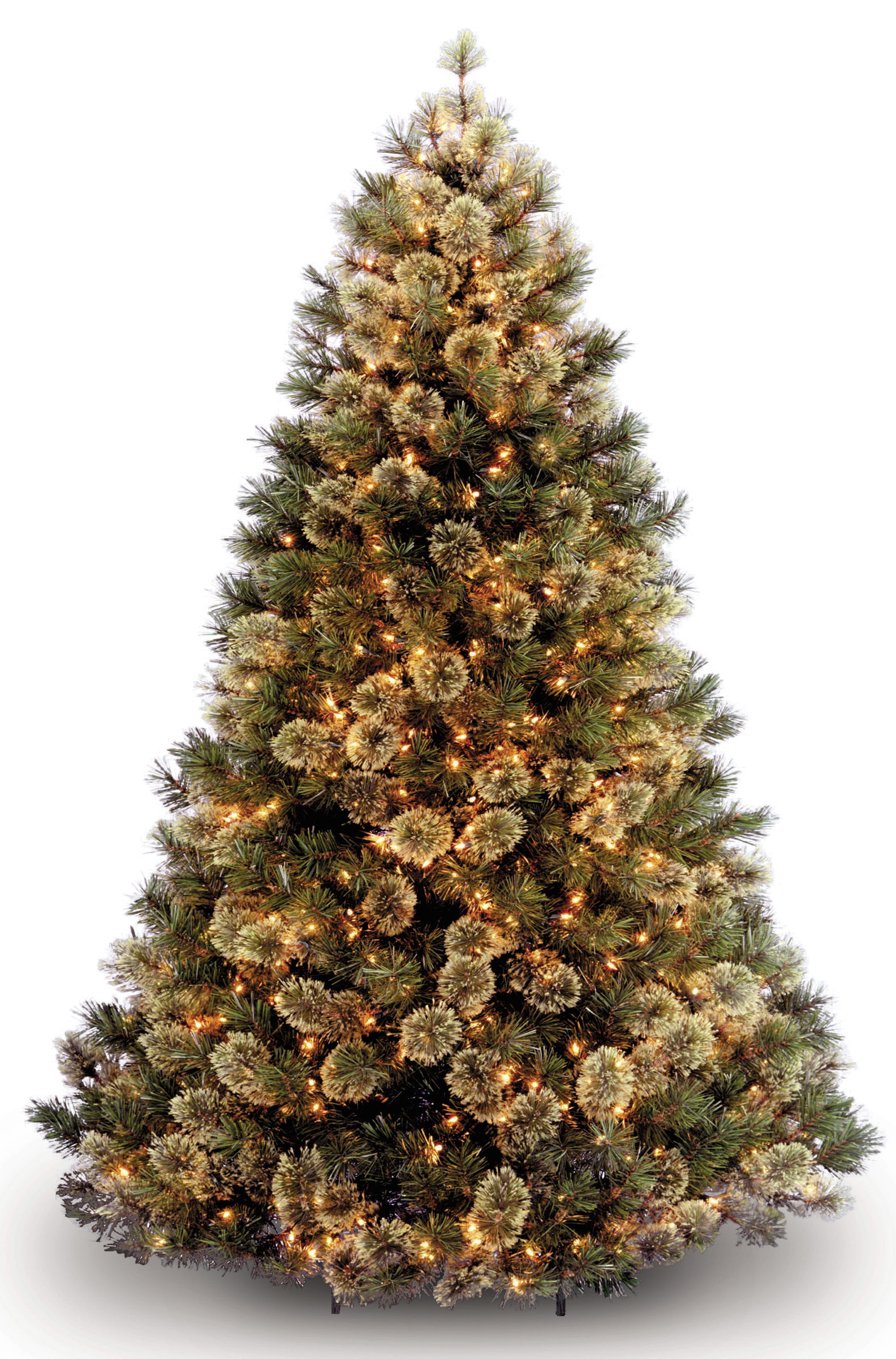 The Holiday Aisle® 7.5 ft. Wispy Willow Tree with Clear Lights ...