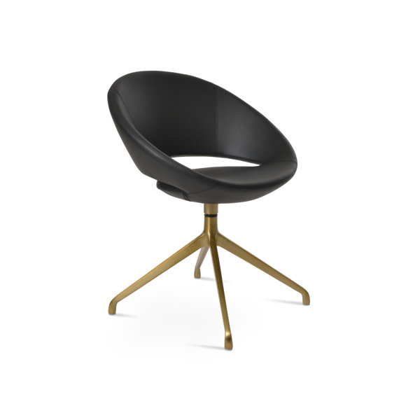 sohoConcept Crescent Spider Swivel Chair | Wayfair