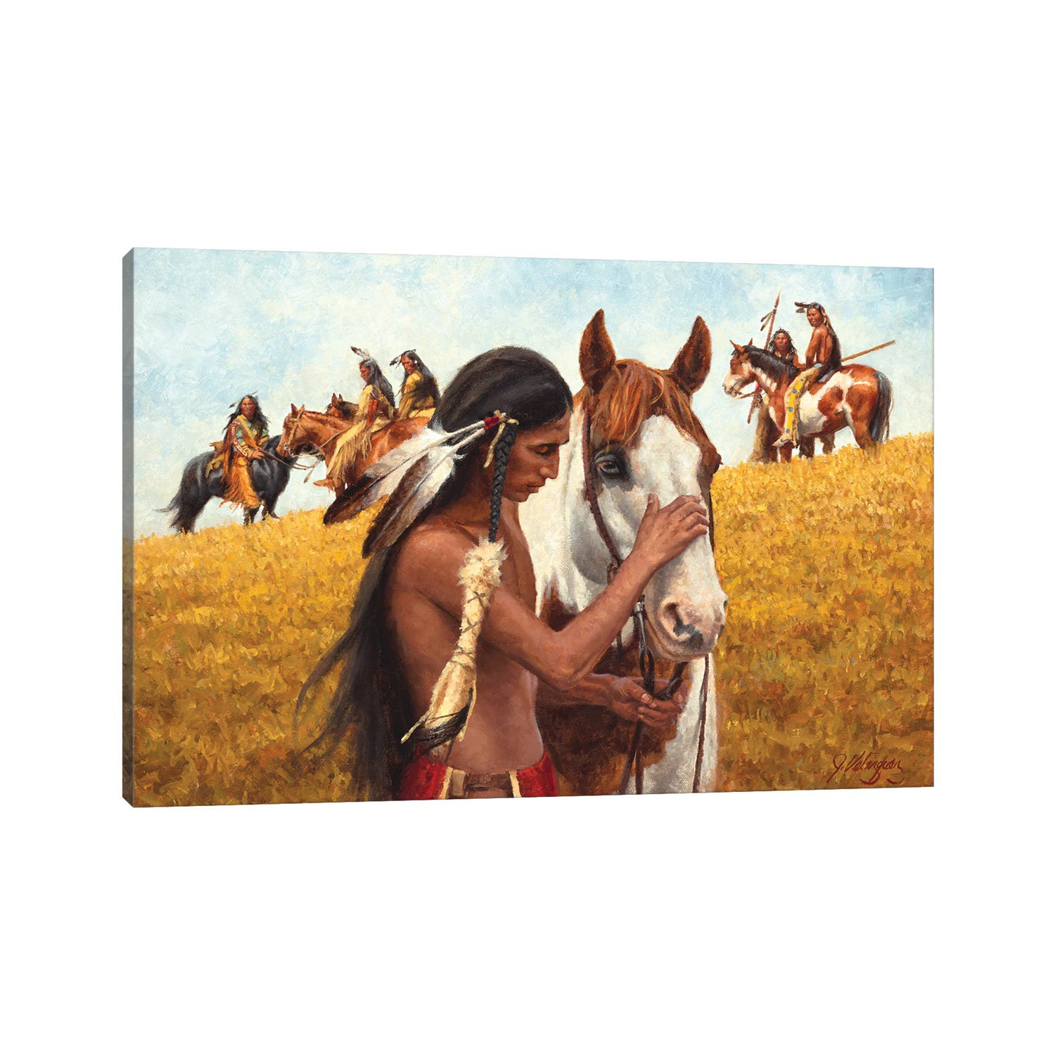 East Urban Home Brothers by Joe Velazquez - Wrapped Canvas Painting ...