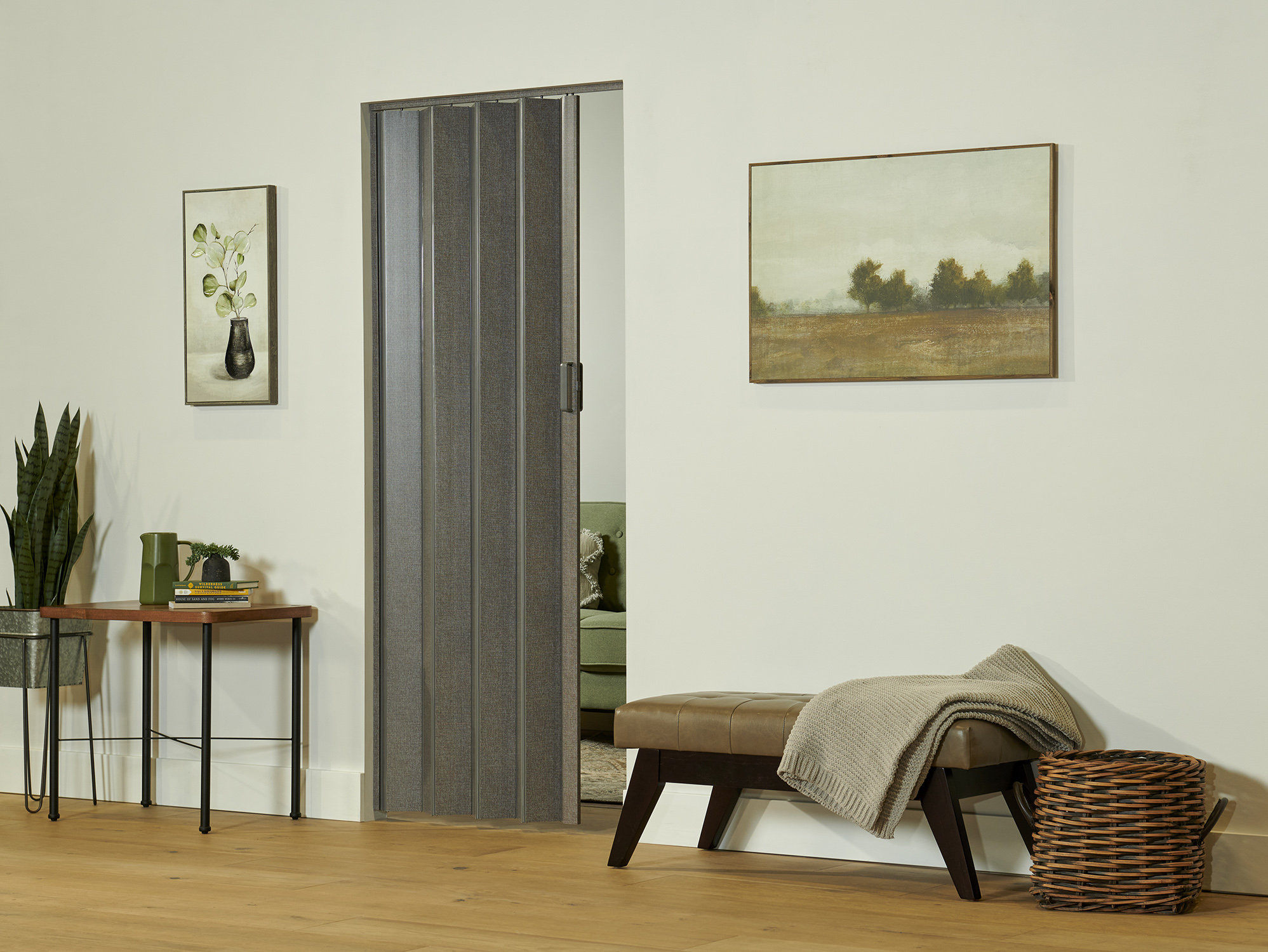LTL Home Products Elite Flush PVC/Vinyl Accordion Door & Reviews ...
