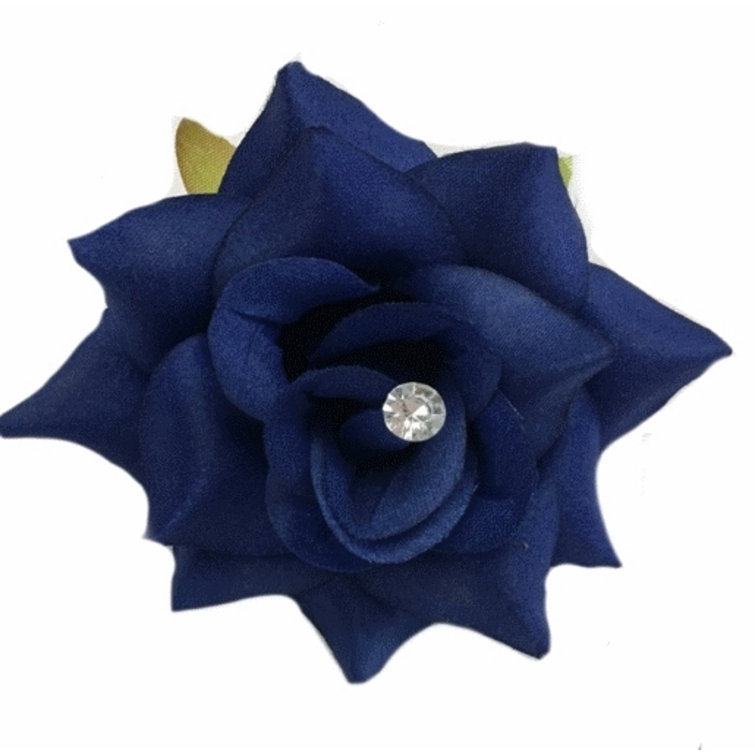 Winston Porter Fabric Rose Arrangement | Wayfair
