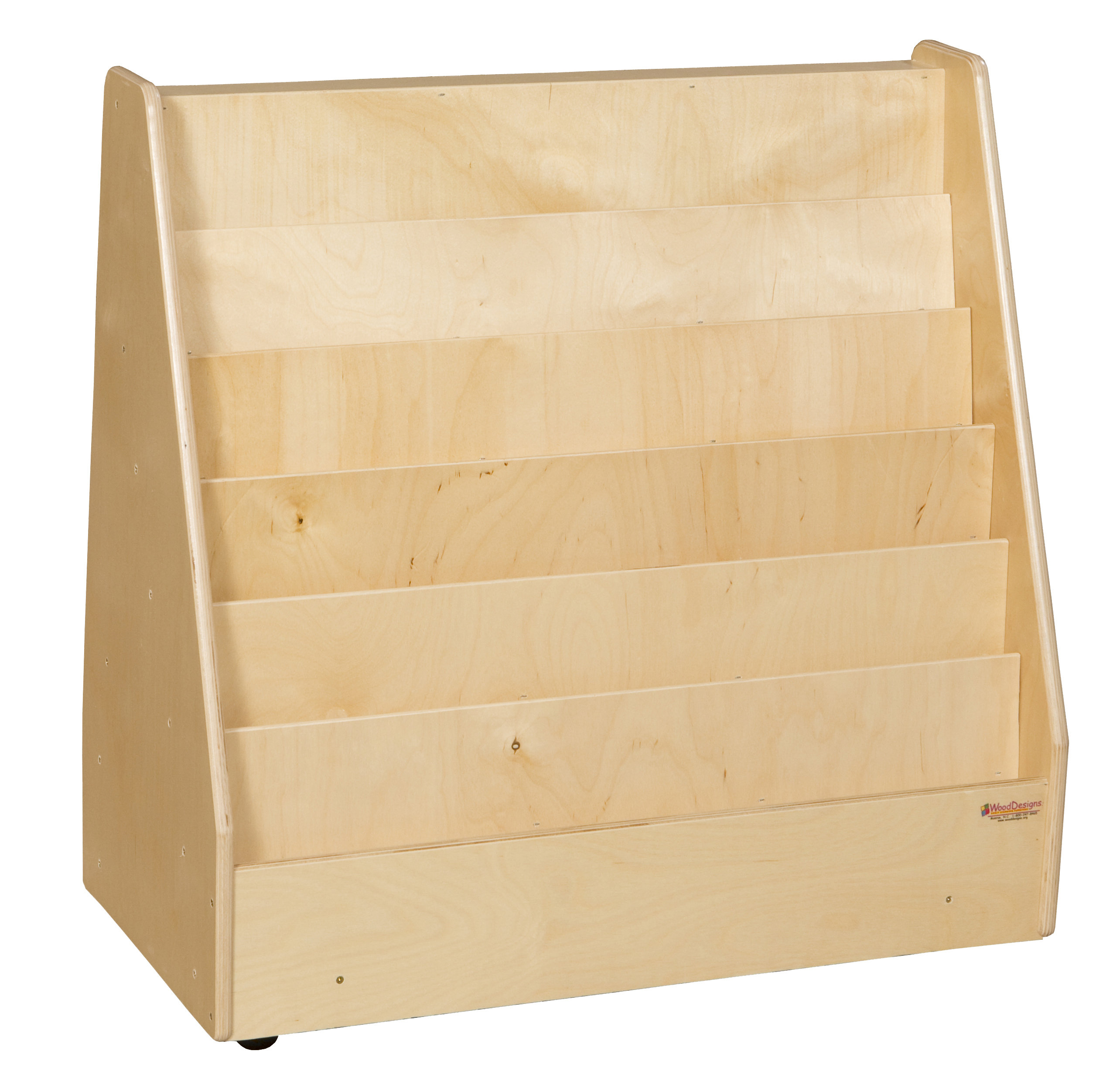 Wood Designs Book Storage & Display with Markerboard w/o Trays ...