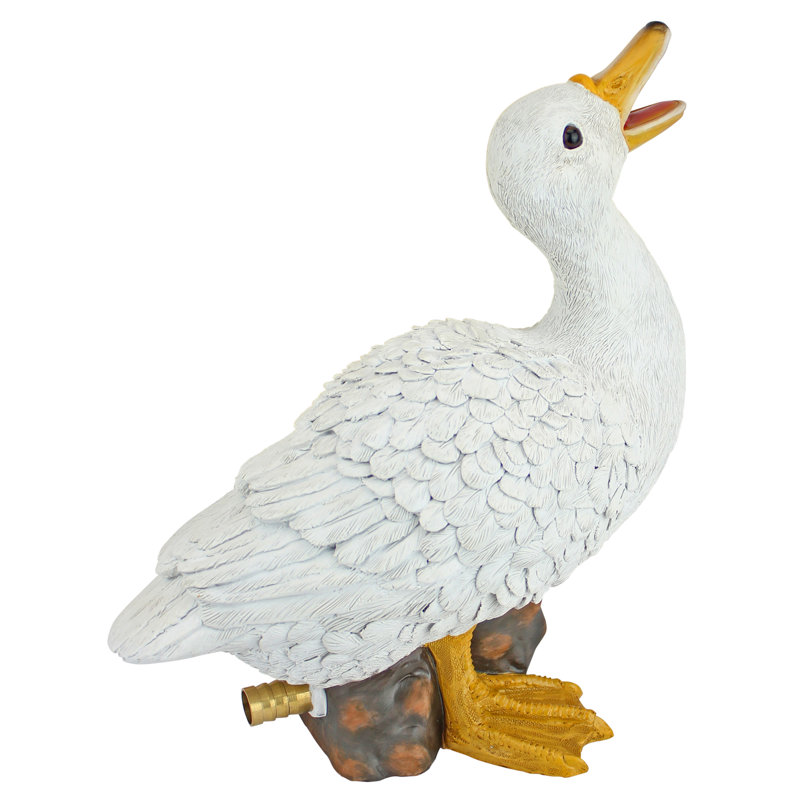Design Toscano Darnell the Duck Spitter Piped Statue & Reviews | Wayfair