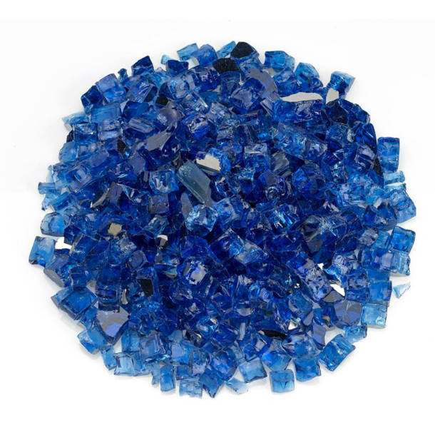 Exotic Fire Glass 10 lb. Reflective Fire Pit Glass & Reviews | Wayfair