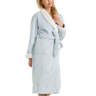 Eider & Ivory™ Pure Fiber Cloud Soft Sherpa Fleece Robe – Ultra-Plush ...