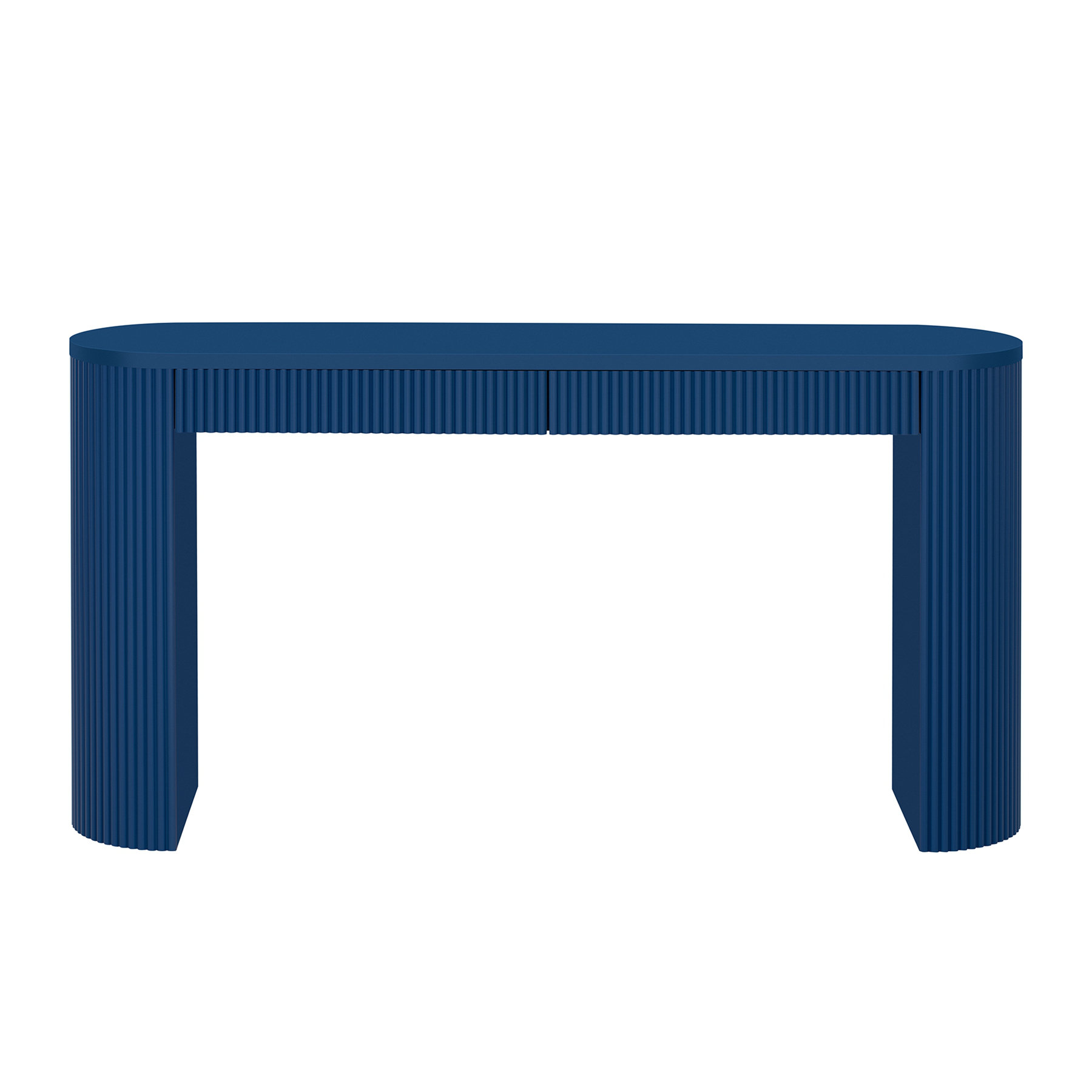 Hokku Designs Sophisticated Console Table with Pine Veneer and Vertical ...