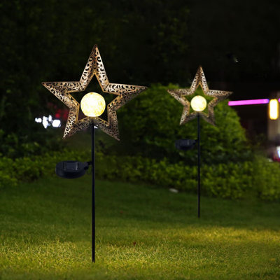 Arlmont & Co. 2 Piece Kukoo Bronze/Black Voltage Solar Powered ...