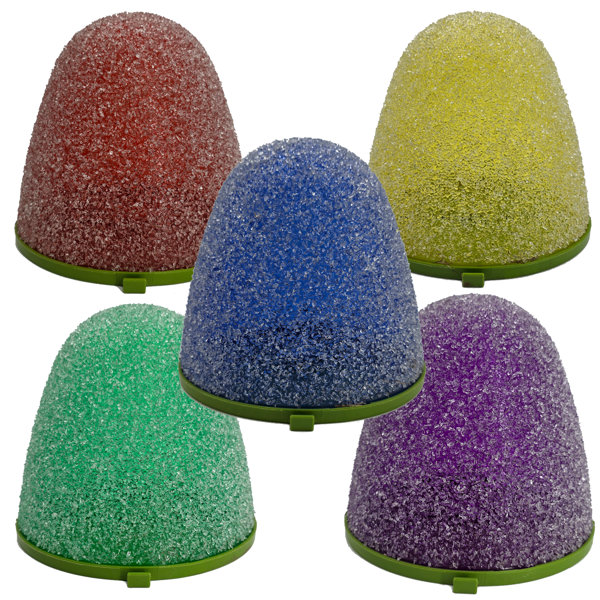The Holiday Aisle® Qty 10 - 8" Tall Sugar Coated LED Gumdrop Christmas ...