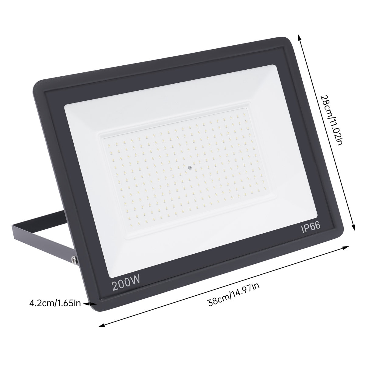 Lomana 200W LED Outdoor Security Flood Light | Wayfair