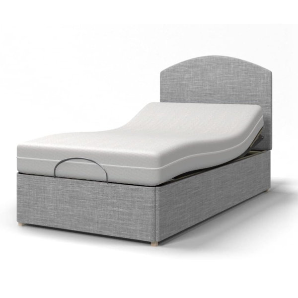 Back Care Beds Electric Adjustable Bed with Memory Foam Mattress ...