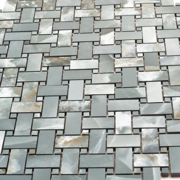 Apollo Tile Splendor 11.81'' W x 11.81'' L Porcelain Tile Mosaic Sheet ...