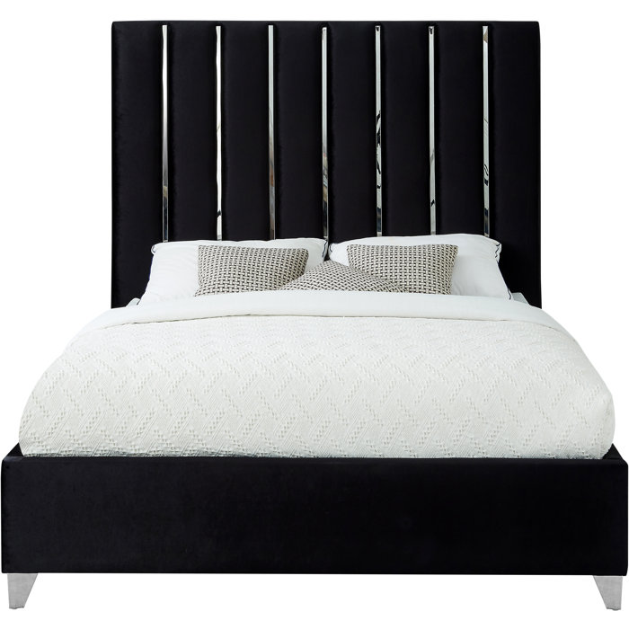 Orren Ellis Dietrich Tufted Upholstered Platform Bed & Reviews | Wayfair