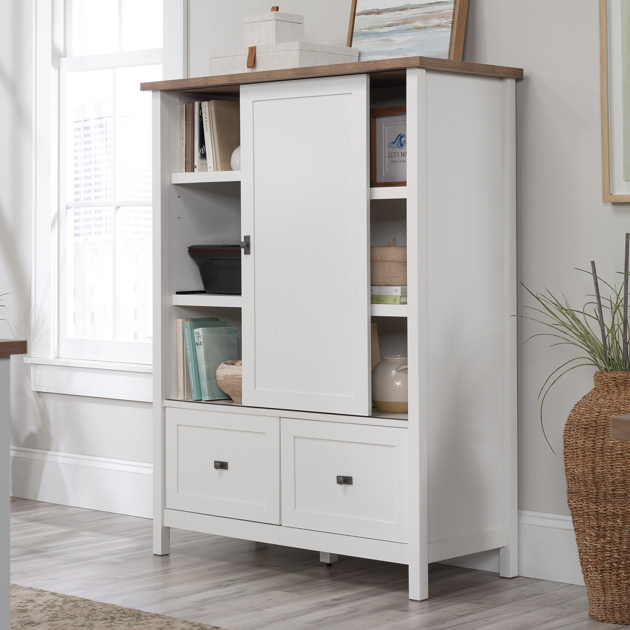 Latitude Run® Emmit 2 - Drawer Storage Cabinet - Wayfair Canada