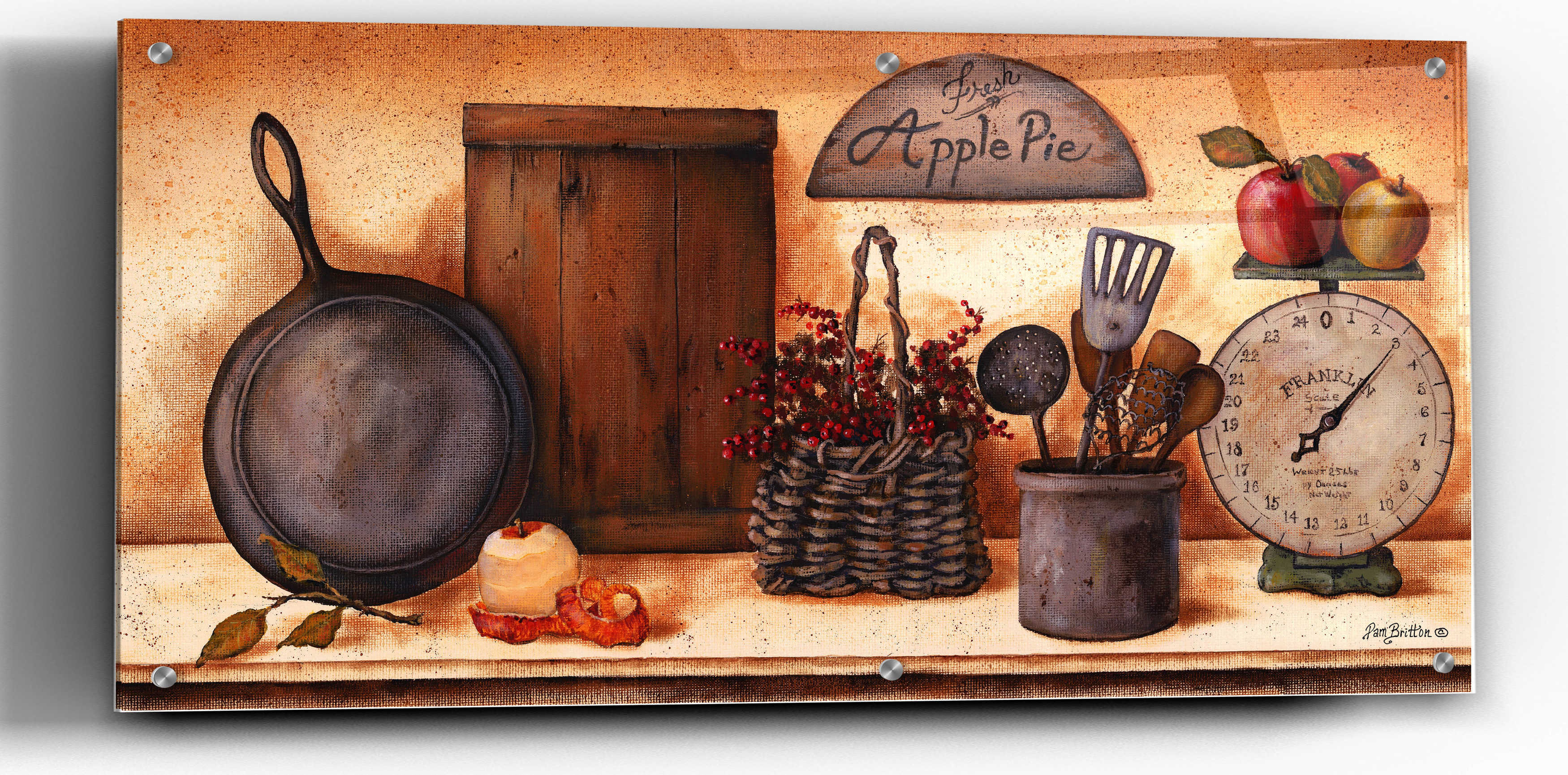 August Grove® Farm Kitchen I revised by Pam Britton - Unframed Painting ...