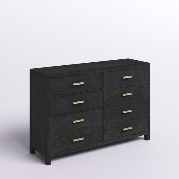 Wade Logan® Asdrbal 8 Drawer 60" W Double Dresser & Reviews | Wayfair