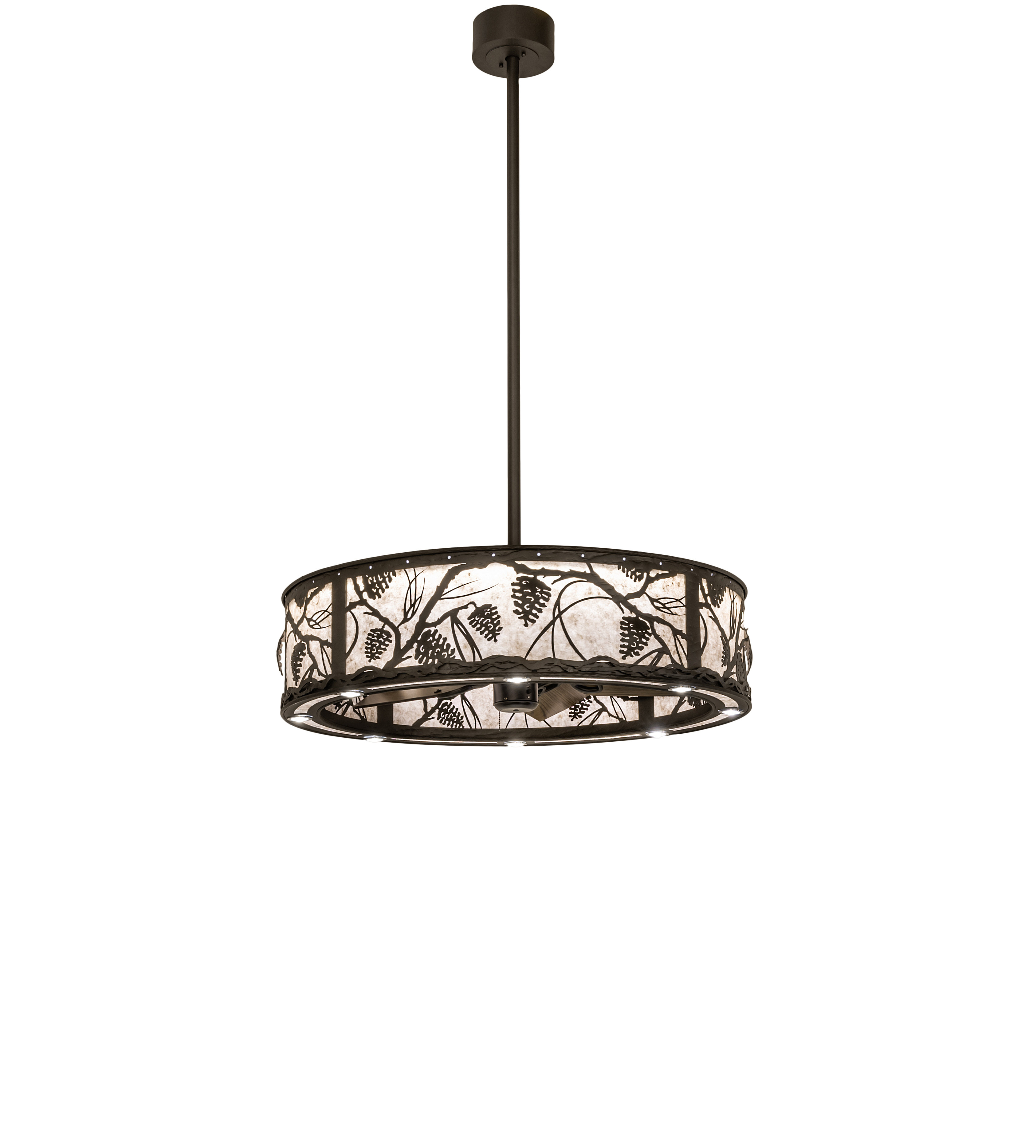 Loon Peak® Correna 36" Wide Whispering Pines Chandel-Air | Wayfair