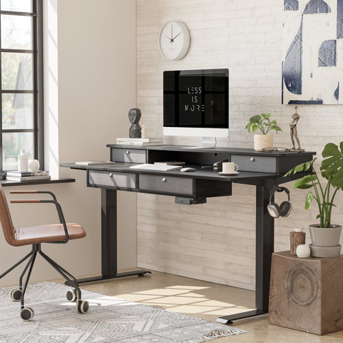 Inbox Zero Euri Desk & Reviews | Wayfair