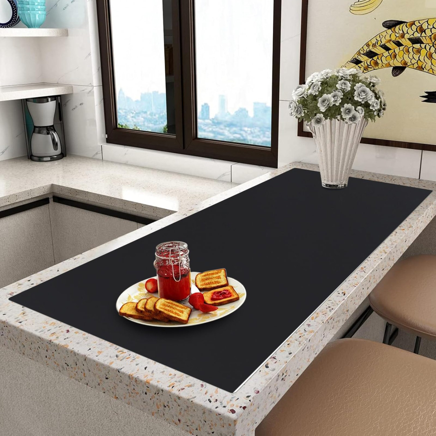 Hokku Designs Extra Large Silicone Mat,Silicone Mats For Kitchen ...