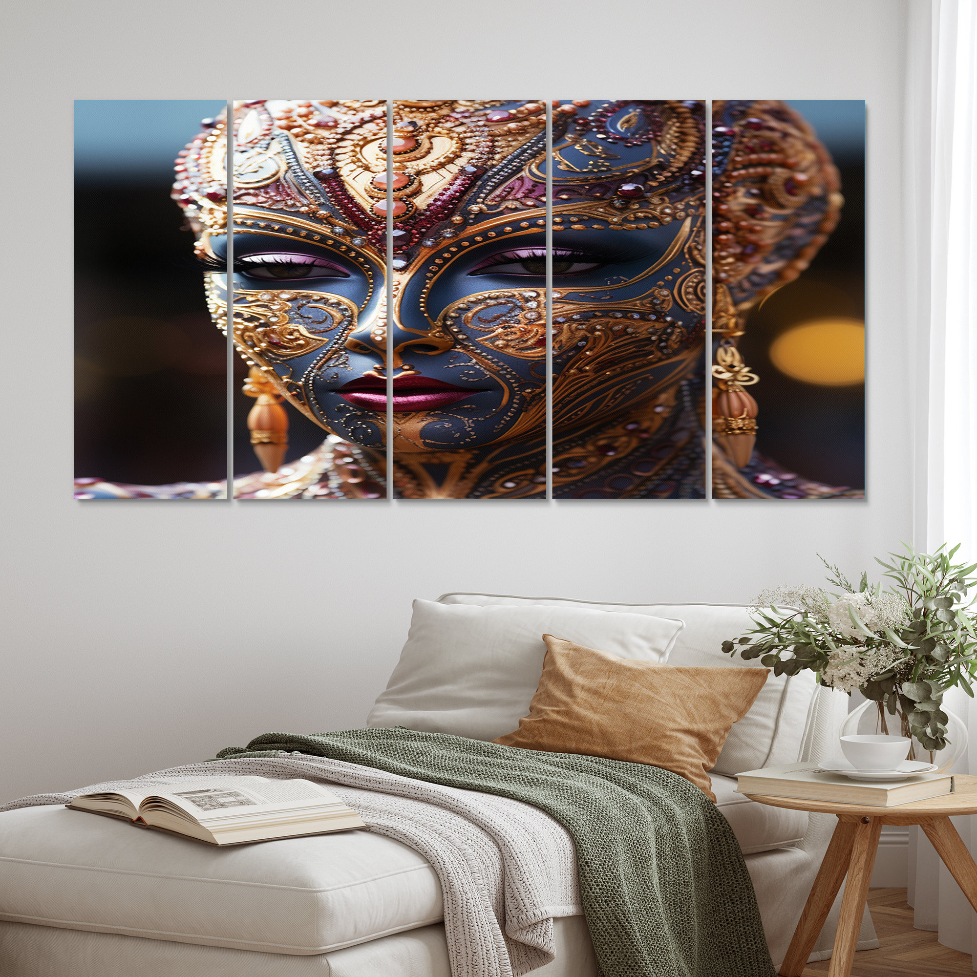 Mercer41 Exquisite Portrait Of Divine Goddess II - Abstract Portraits ...