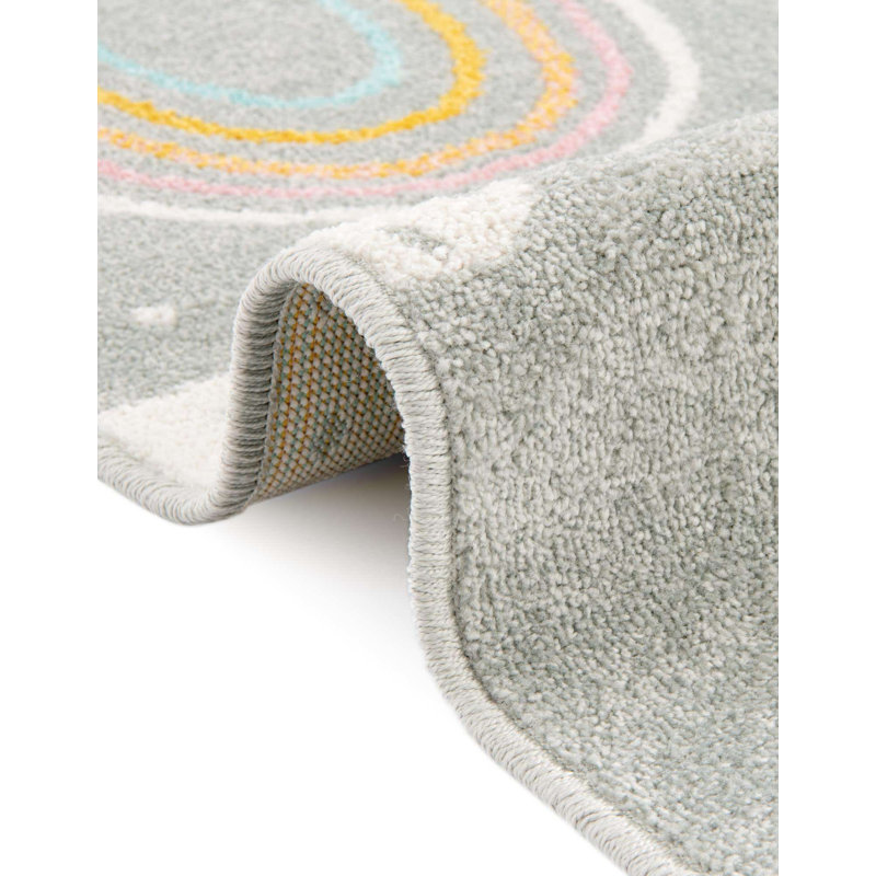 Unique Loom Whimsy Kids Power Loom Polypropylene Rug & Reviews | Wayfair