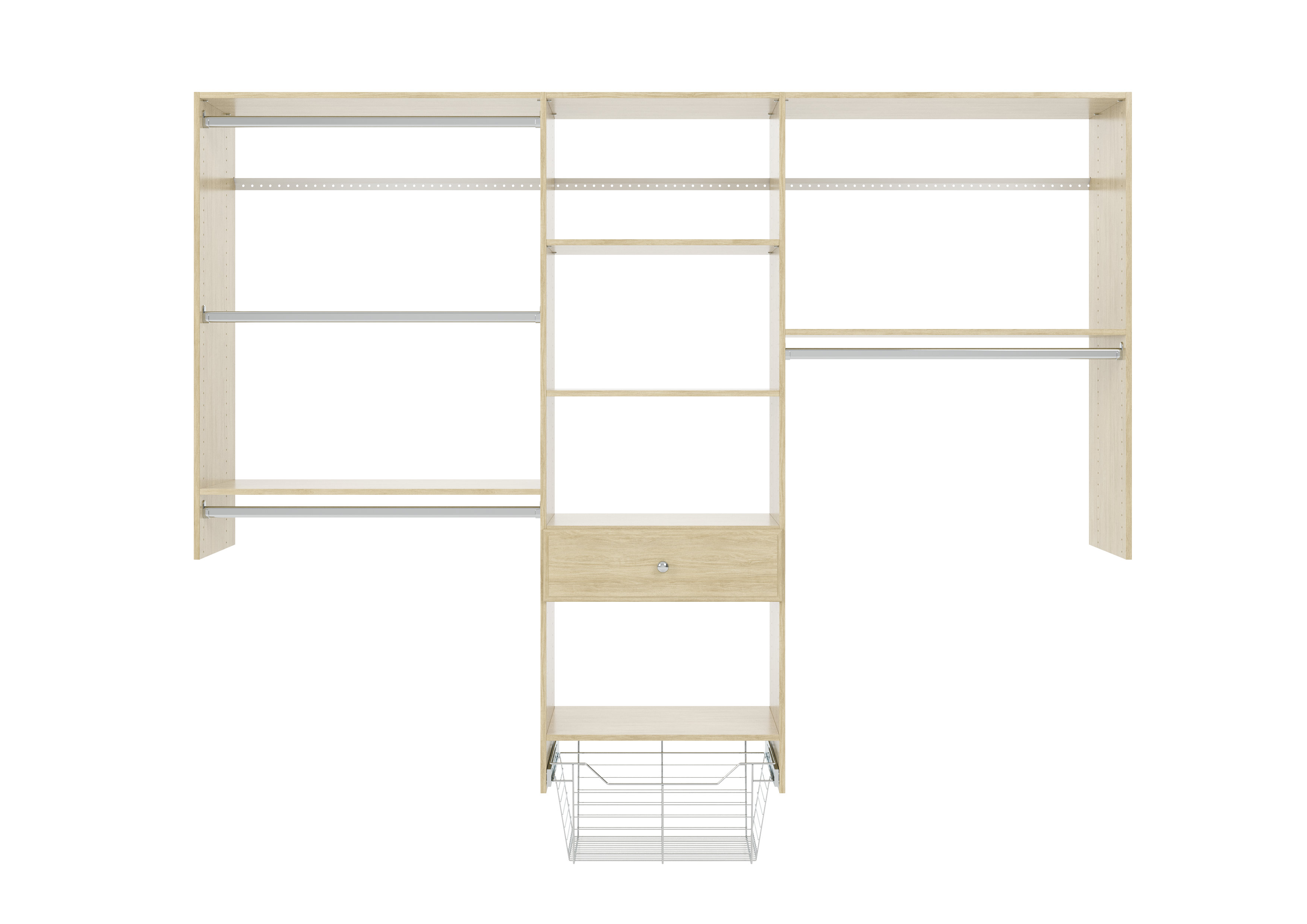 Dotted Line™ Grid Convertible Closet System | Wayfair