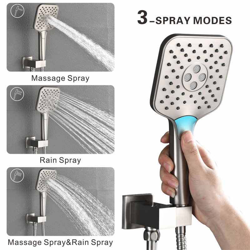 XIZZI Complete Shower System & Reviews | Wayfair