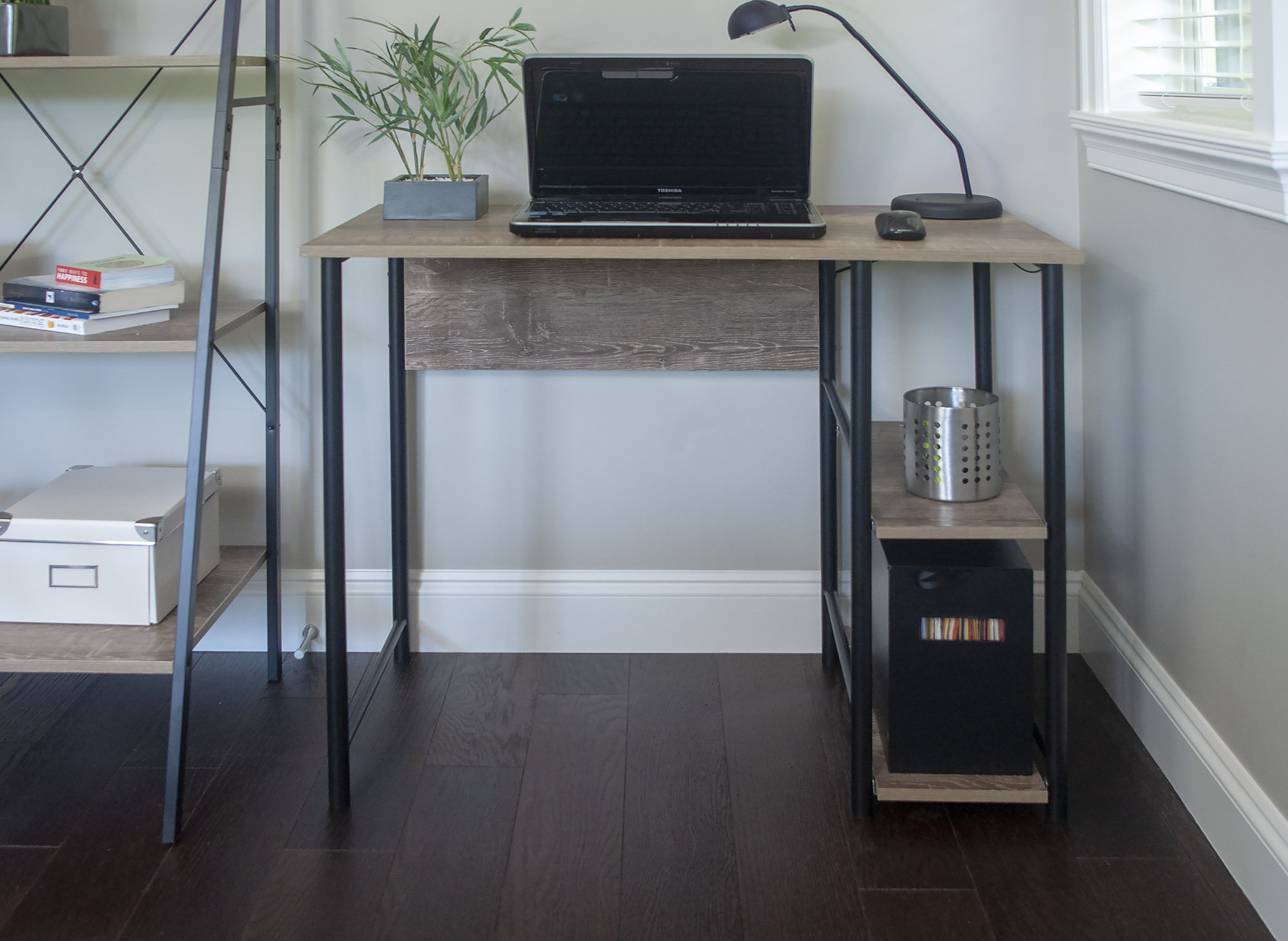 Gracie Oaks Raybon Desk & Reviews | Wayfair