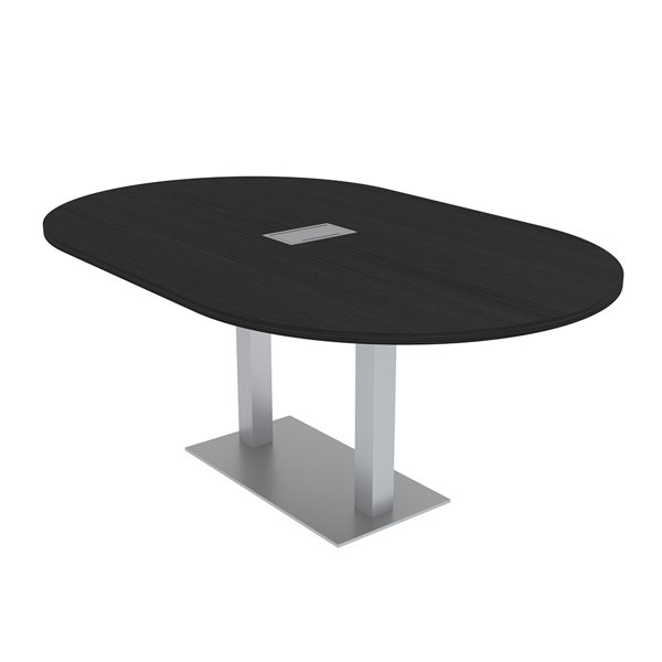 Skutchi Designs, Inc. 7' Racetrack Shaped Conference Room Table with ...