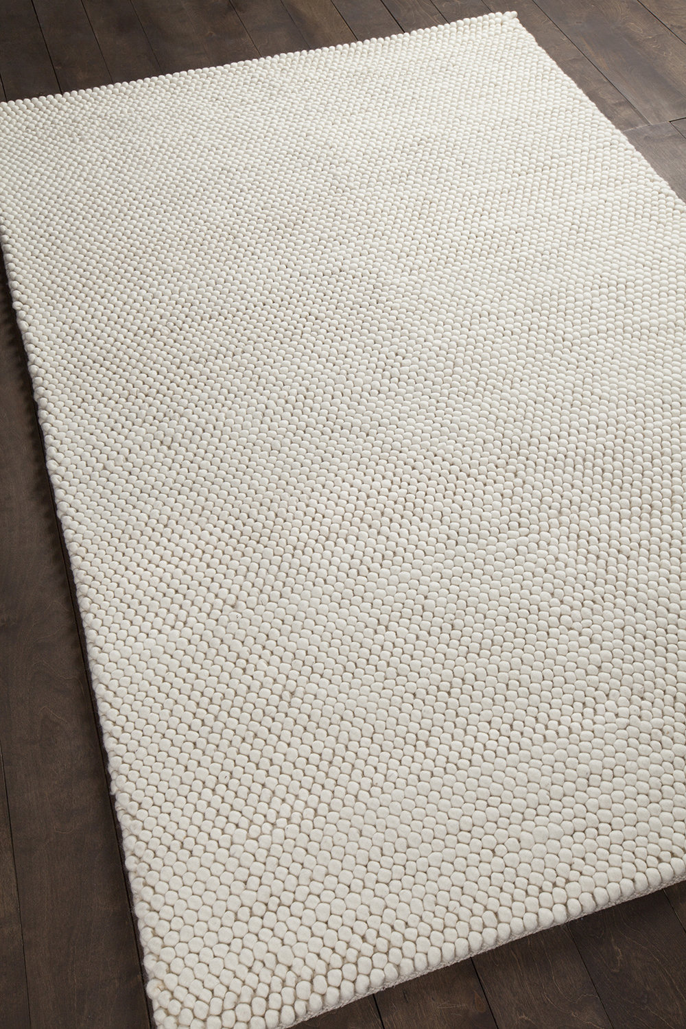 Foundry Select Ambrose Hand-Woven White Area Rug | Wayfair
