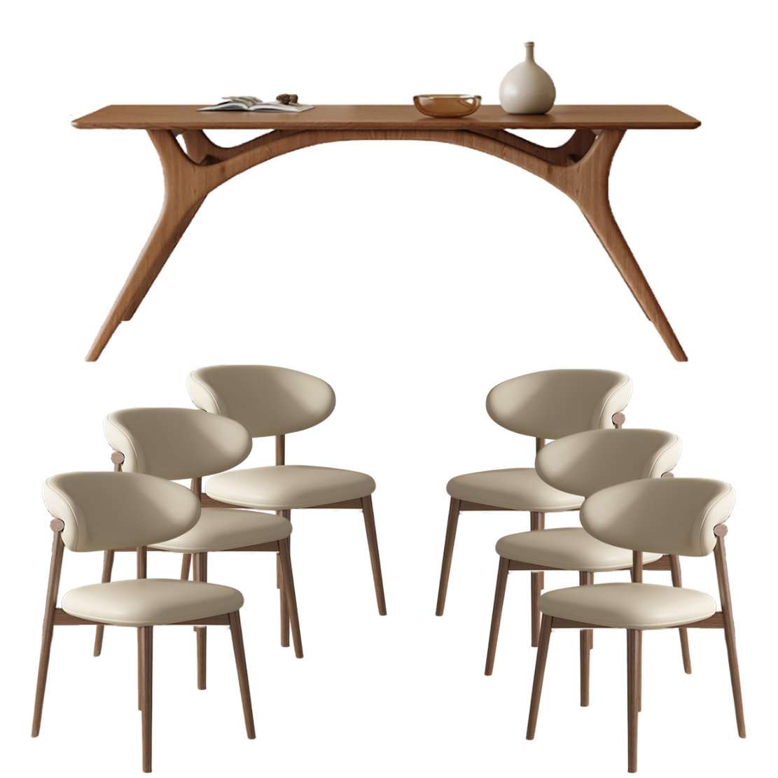 Corrigan Studio® Morua Rectangular 70.86'' L x 35.43'' W Dining Set ...