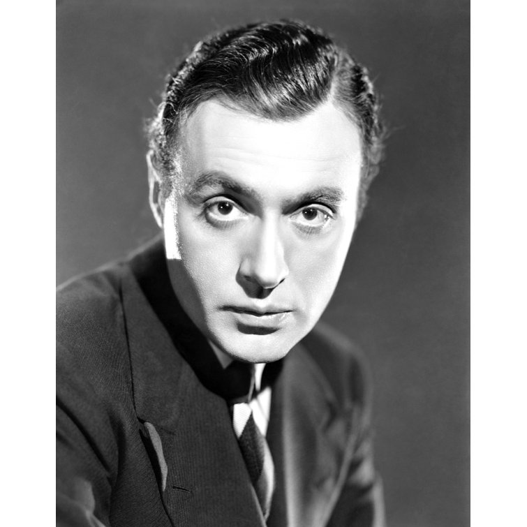 Globe Photos Entertainment Close-up Of Charles Boyer On Paper Print ...