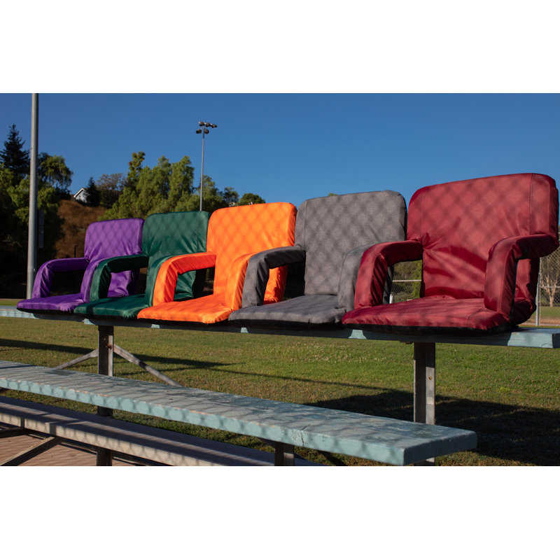 ONIVA™ Folding Stadium Seat with Cushions & Reviews | Wayfair