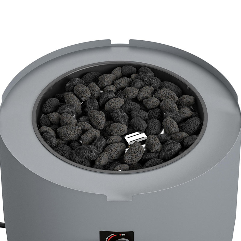 CosmoLiving by Cosmopolitan Astra Steel Propane Fire Pit & Reviews ...