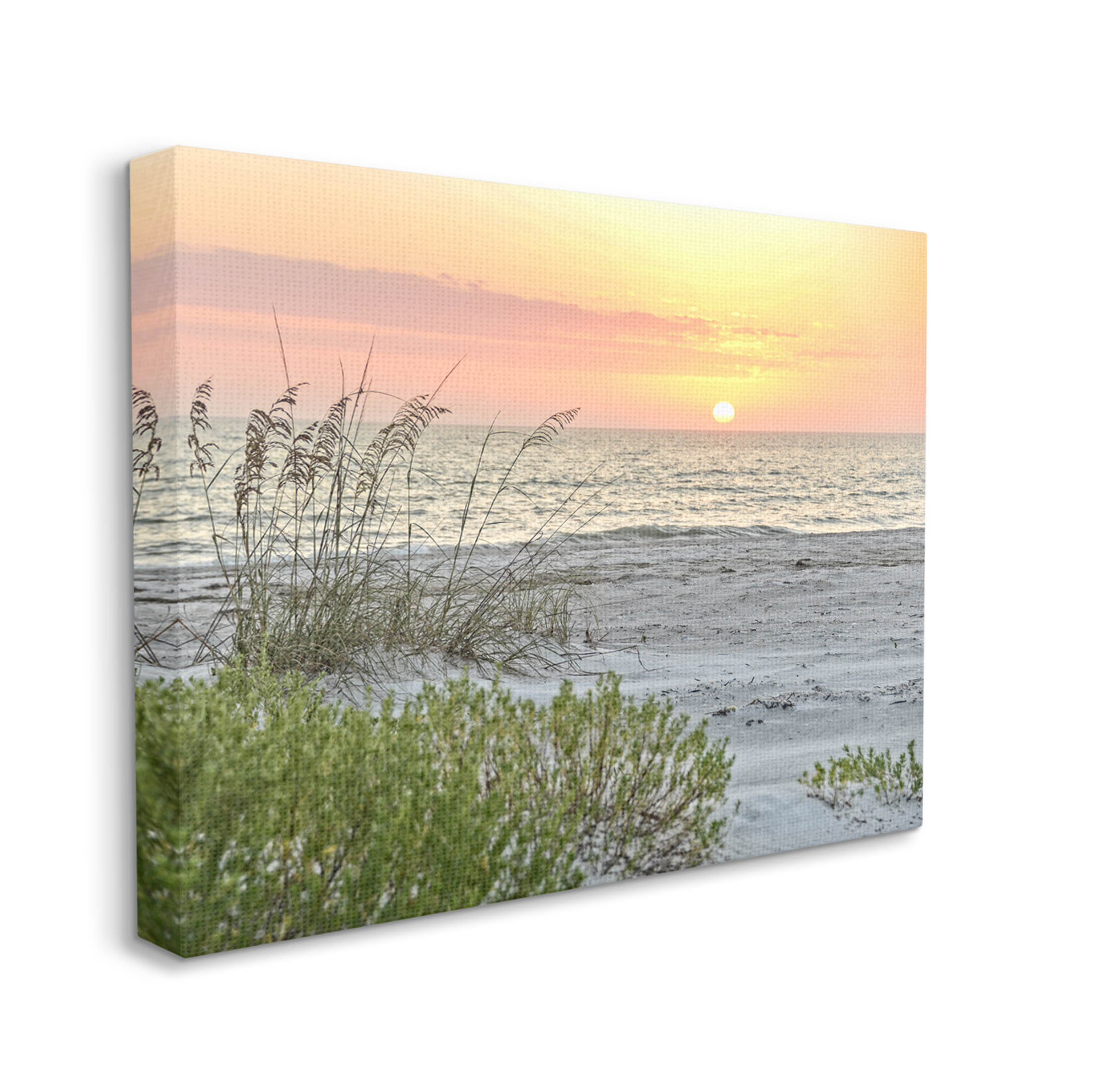 Dovecove Ocean Shore Reeds Sunset Horizon by Mary Lou Photography ...