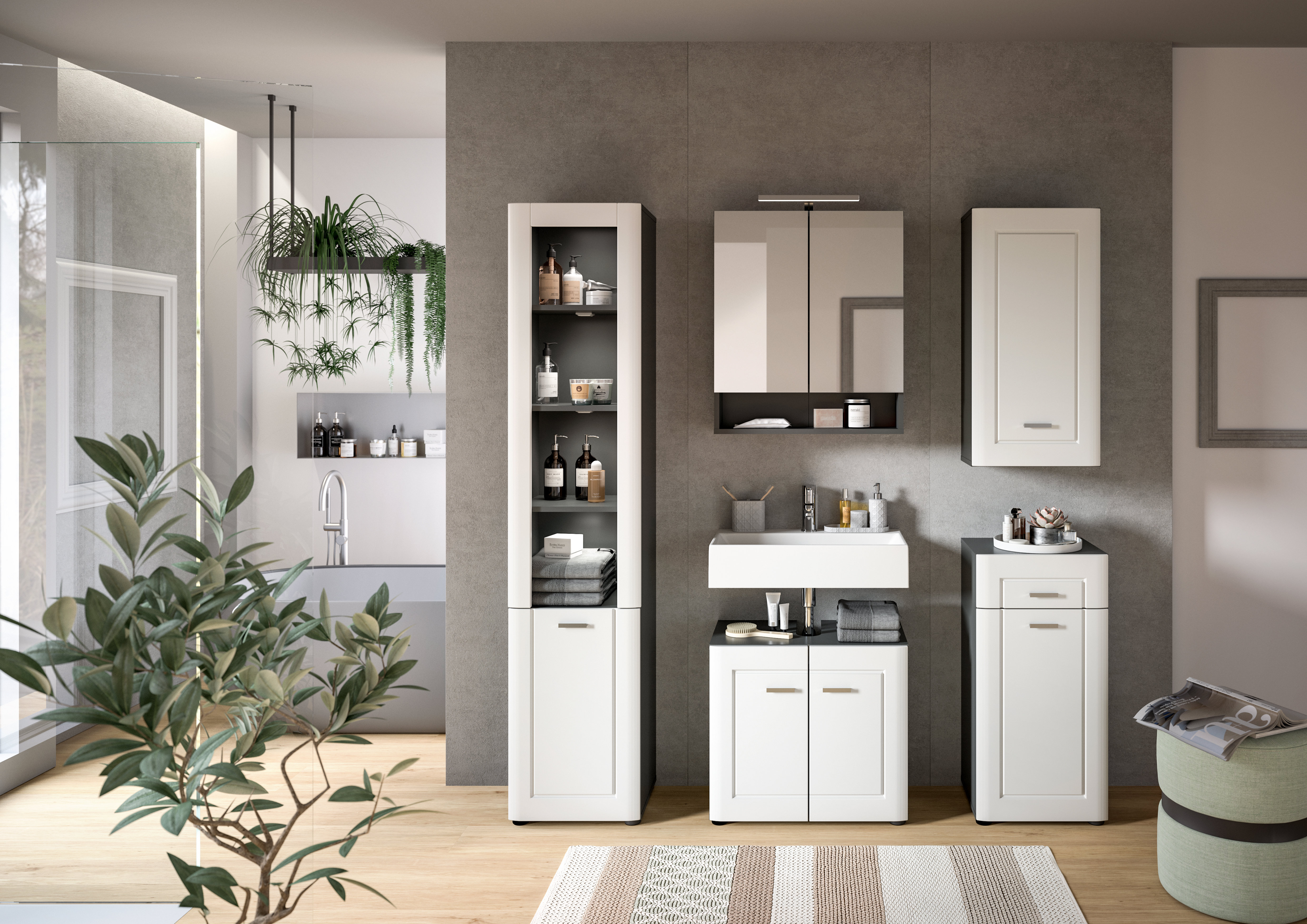 Marlow Home Co. Aaidah 3 Piece Bathroom Furniture Suite | Wayfair.co.uk